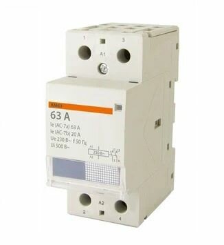 Контактор модульный КМ63/2-63 2НО