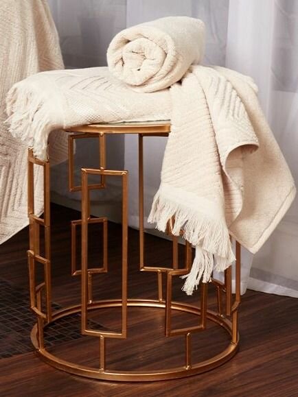 Полотенце махровое RELAX, 100% хлопок, 50x100см, цвет беж. STENOVA HOME