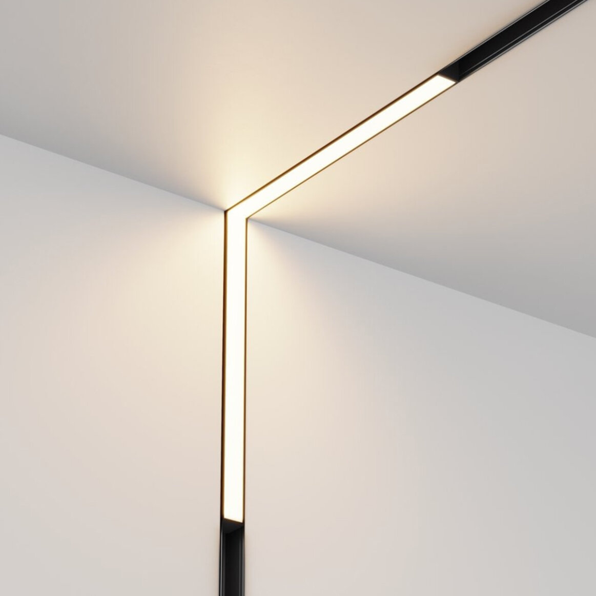 Угловой трековый светильник Servus Line B-V 48v CCT (ZigBee) V-форма 24W Giant4