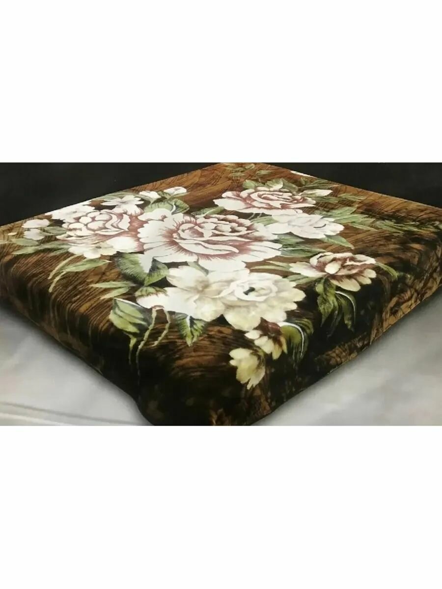 Плед гладкий размер 160х220 см