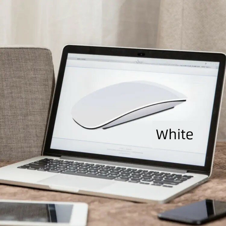 Беспроводная мышь Bluetooth Magic Mouse подходит для ноутбуков Apple MacBook Pro, компьютеров Mac, мобильных телефонов