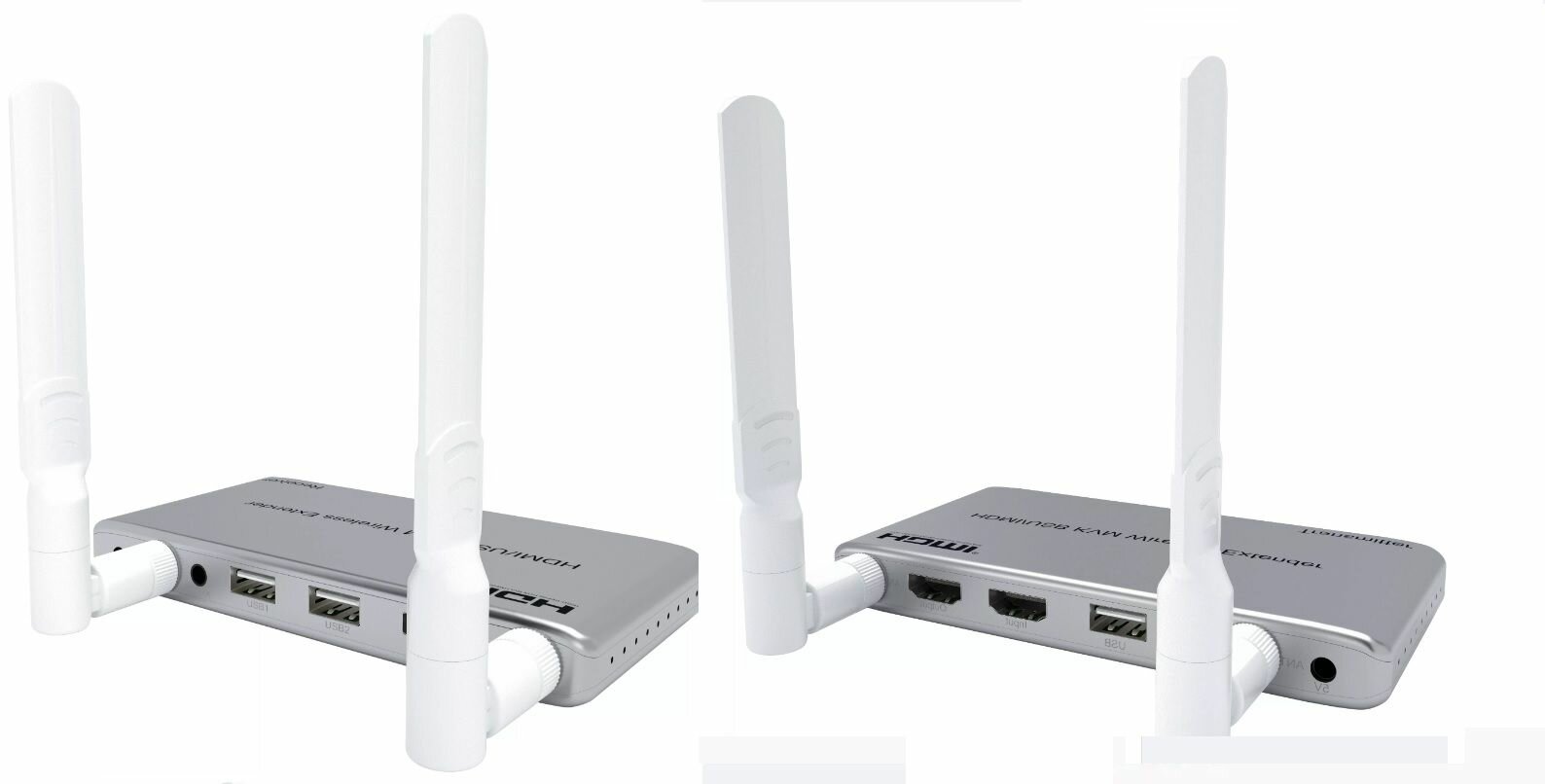 Беспроводной HDMI+USB удлинитель KVM до 200м