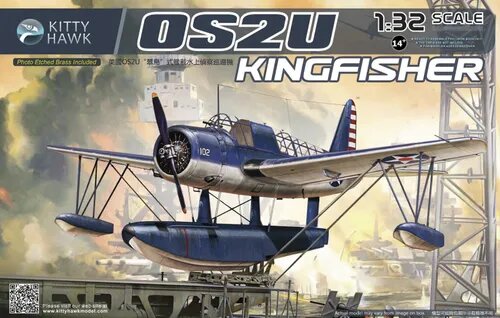 Kitty Hawk 32016 1/32 OS2U Зимородок Новый самолета