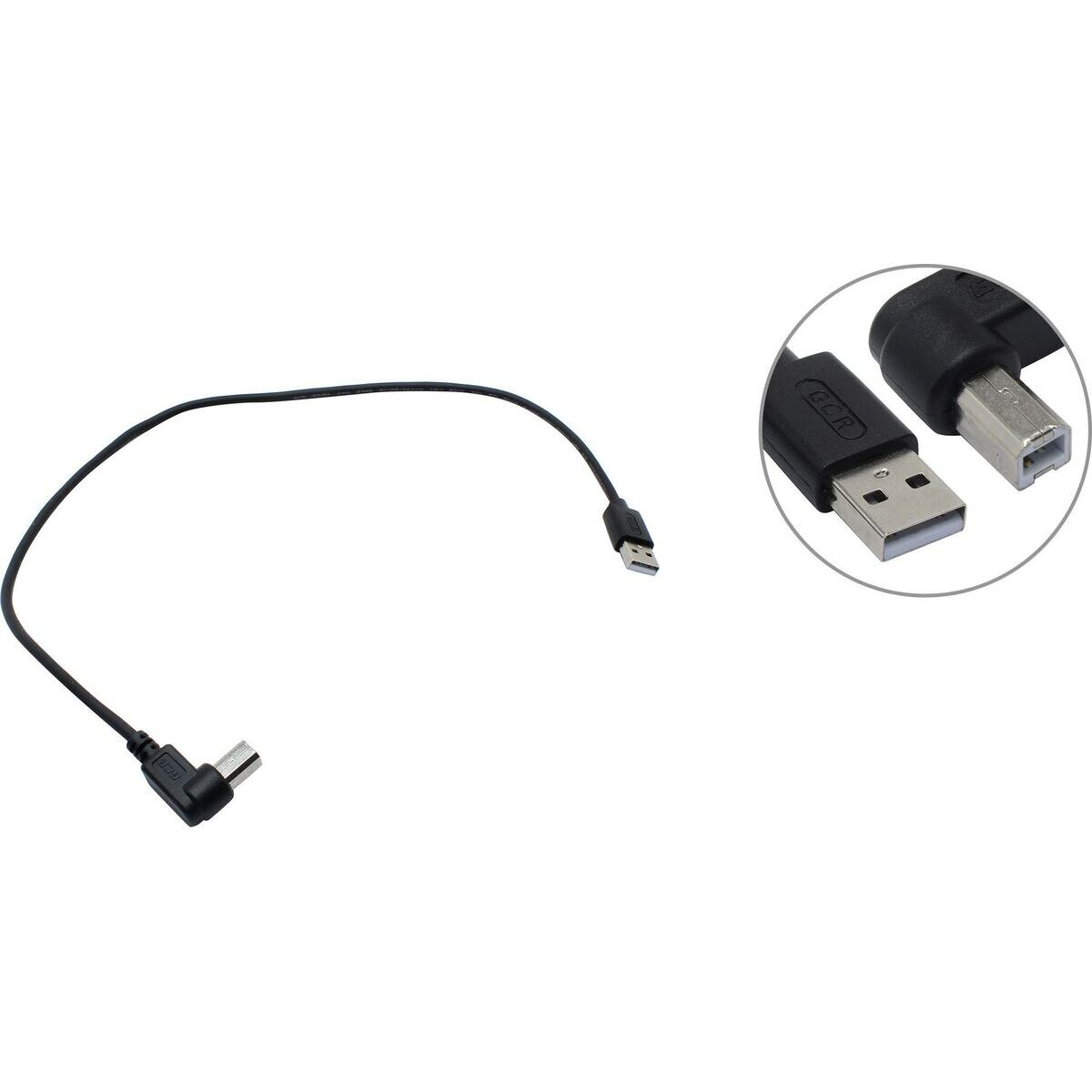 Greenconnect GCR-UPC3M2-BB2S-0.5m Кабель USB 2.0 A-- B 0.5м