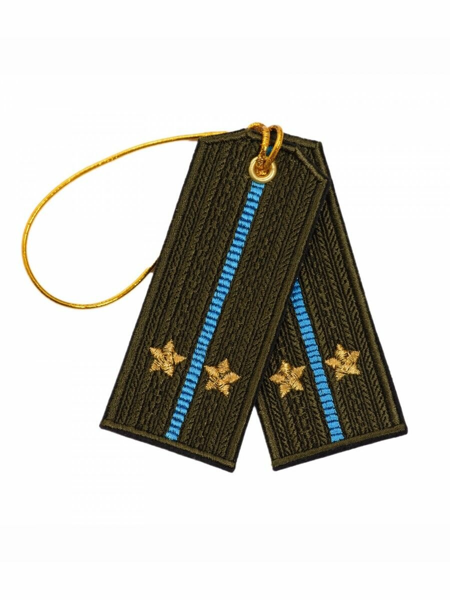 Брелок-погоны Мин Обороны ВКС, ВДВ лейтенант