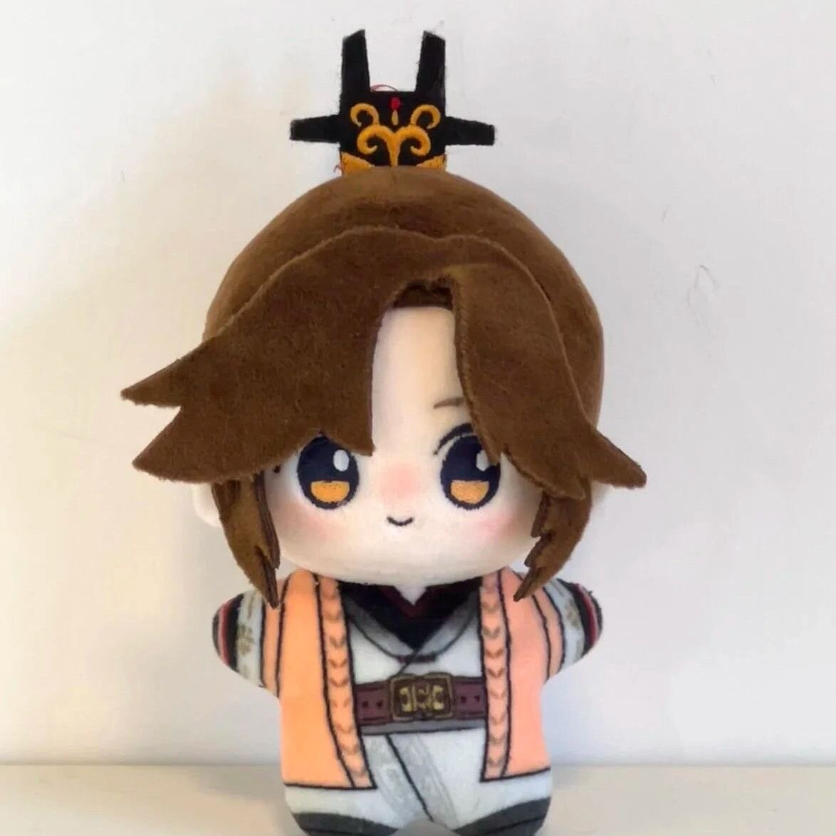 Фан-арт по фильму «Кодовое имя»: Кукла из хлопка с принтом «Король Гуанлин Сяошину» (10 см), плюшевый брелок «Шеф-повар, жарящий блинчики с зеленым луком».