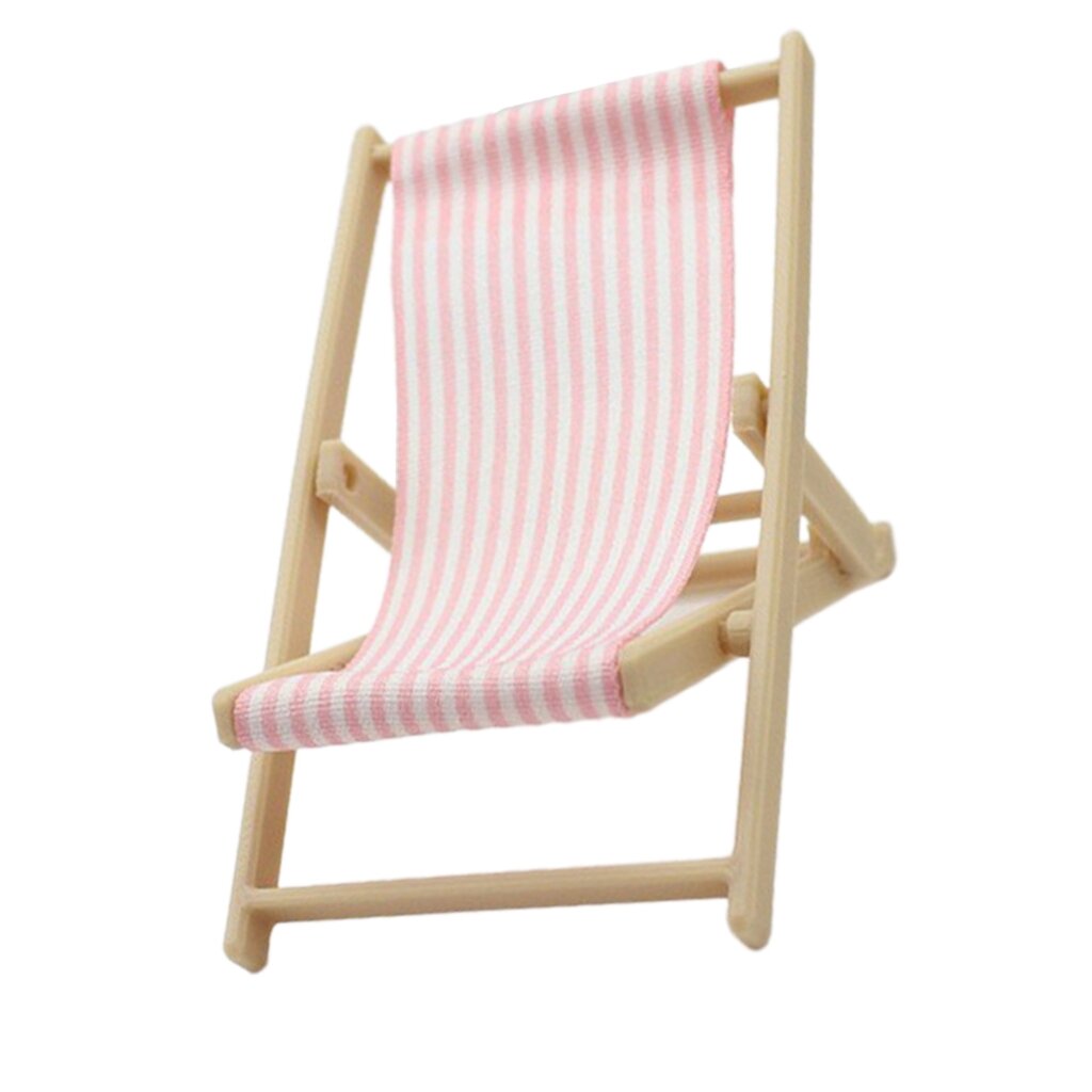 Миниатюры Складной Стул Модель Кукольного Домика Дисплей Стул Реалистичная Мебель