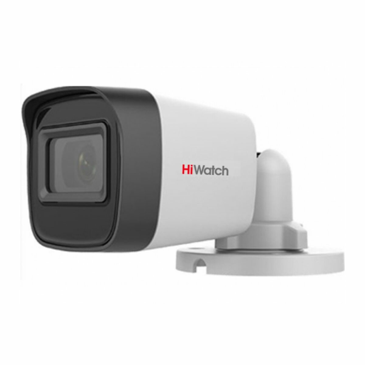IP-камера Hiwatch 5Мп уличная HD-TVI DS-T500(C) (2.4mm) с EXIR-подсветкой до 30м, металл TVI, цилиндрическая