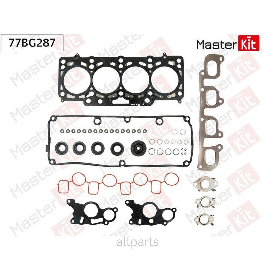 MASTERKIT 77BG287 Комплект прокладок ГБЦ