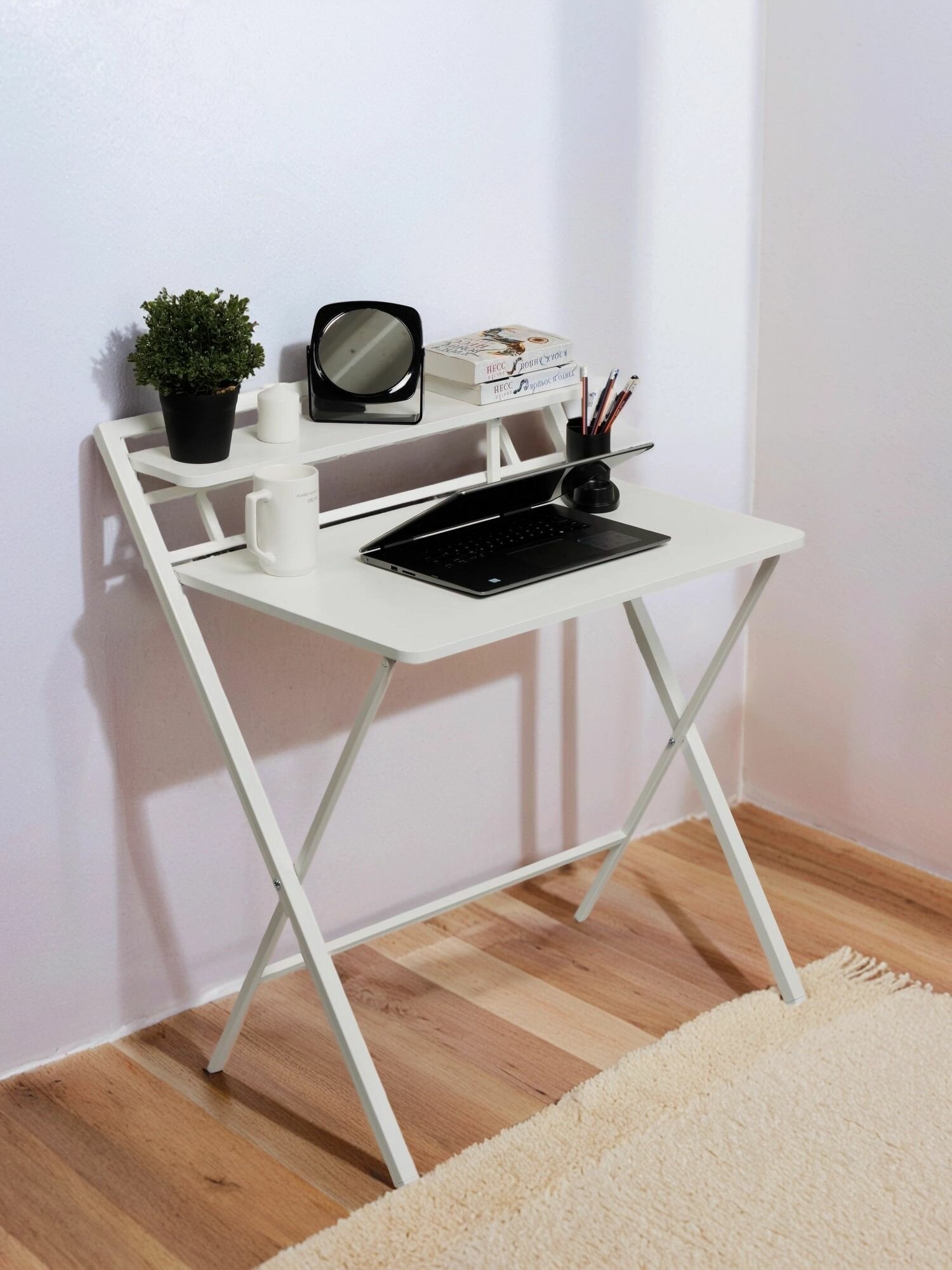 Стол письменный складной, Белый