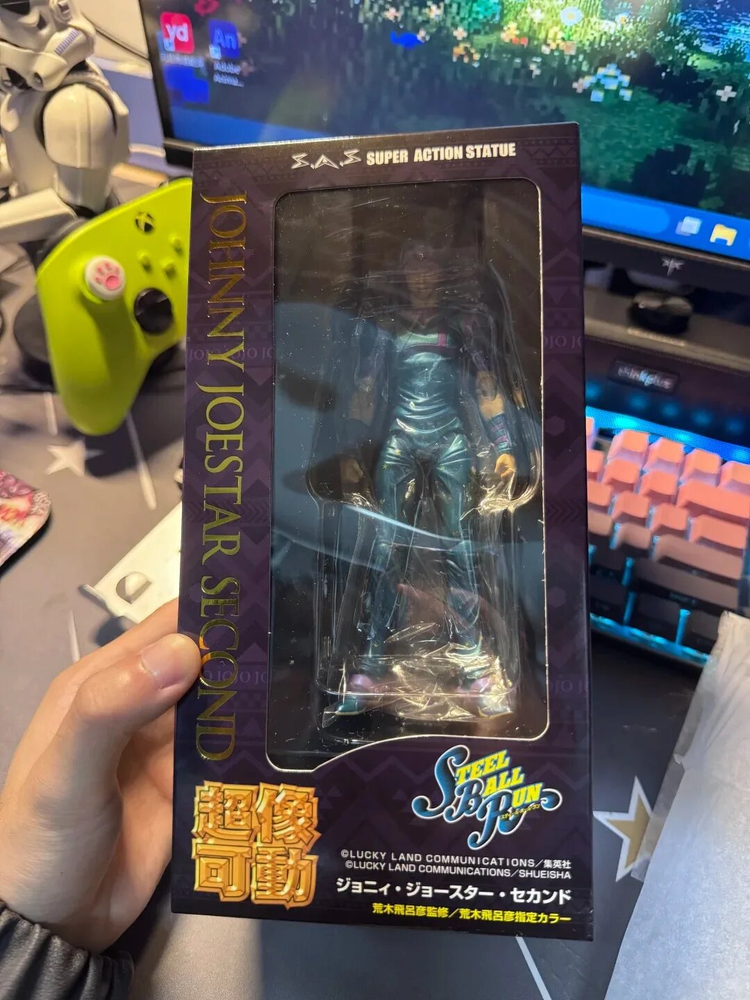 Фигурка Bandai MEDICOS E Johnny Joestar Gyro Zeppeli Синий, A