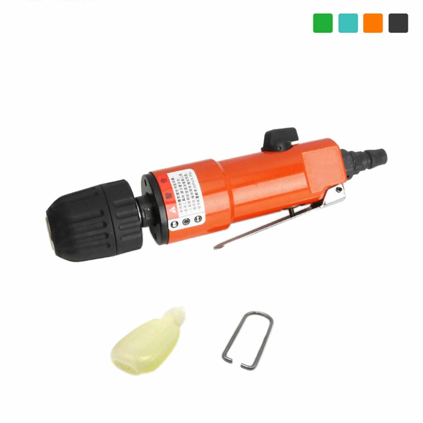 Пневматическая дрель-гравер 3/8" 1/2", Высокоскоростной автоматический патрон