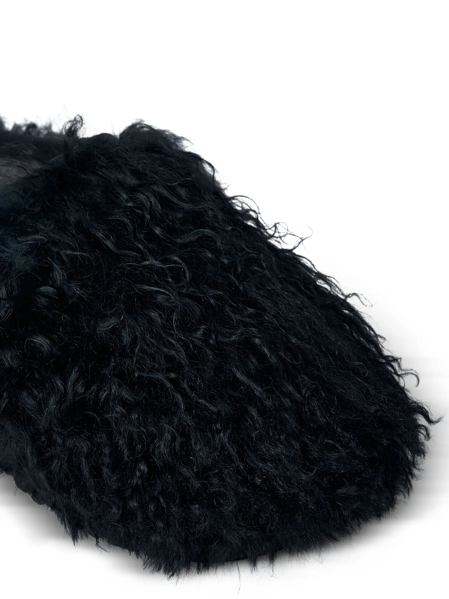 Шлёпанцы UGG Tazz Fluff Momma, размер 7 US, black/black — фото 1