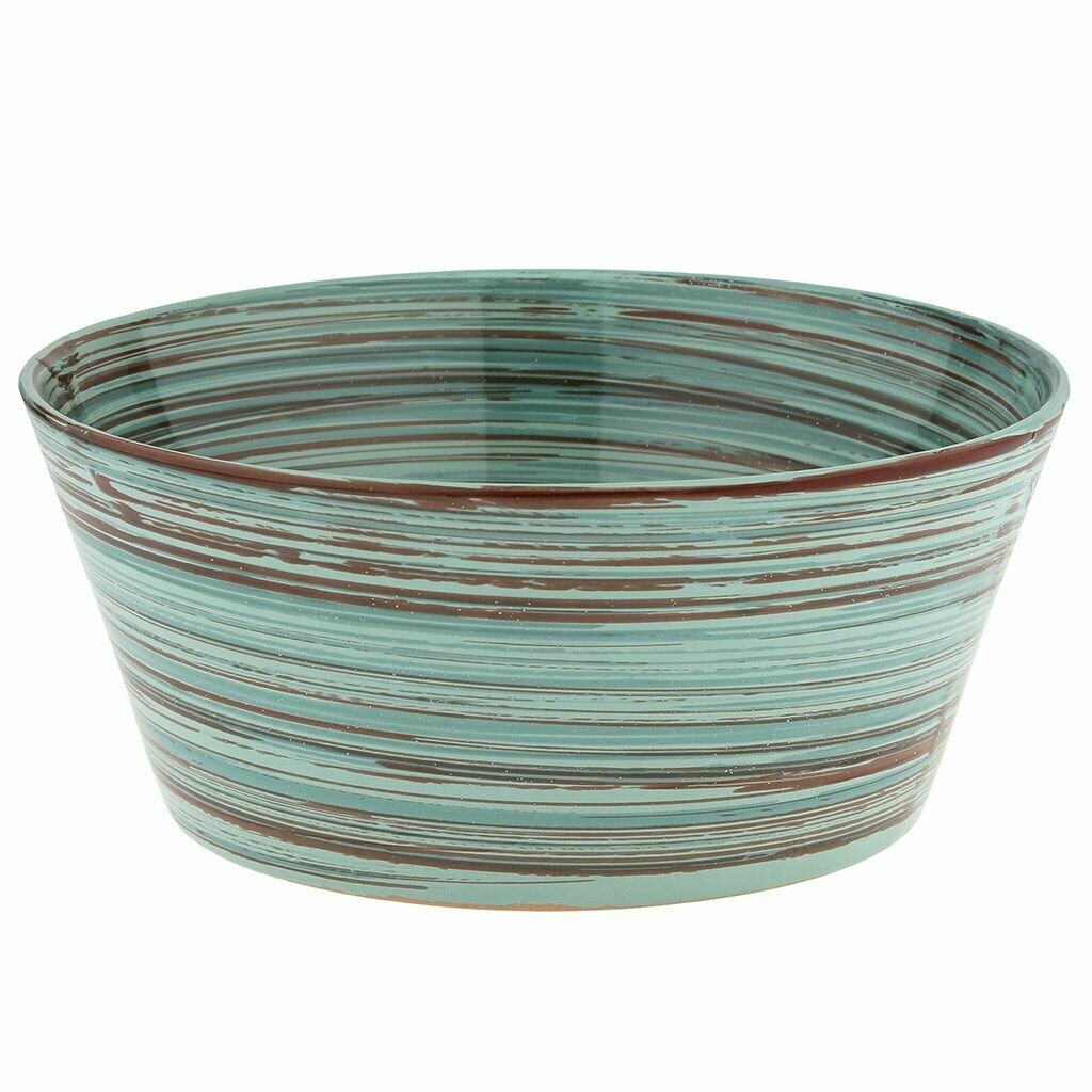 Салатник Домашняя Мода керамический "Комбо", 1,8 л, диаметр 23 см, высота 10 см, "Скандинавия", большой (СНД00022465)