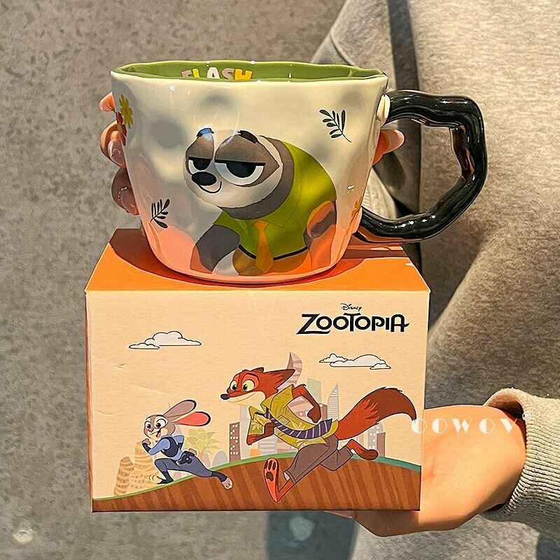 “zootipia”чашка，Тематическая кружка "Зверополис": милый аксессуар для фанатов