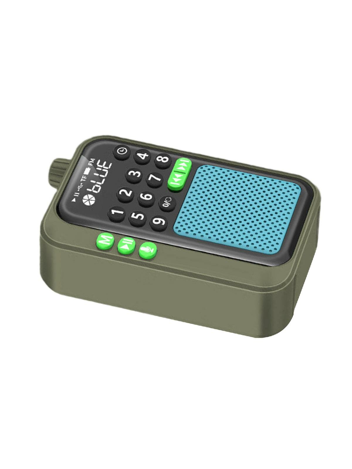 Многофункциональное мини-FM-радио, совместимое с Bluetooth, портативный классический динамик