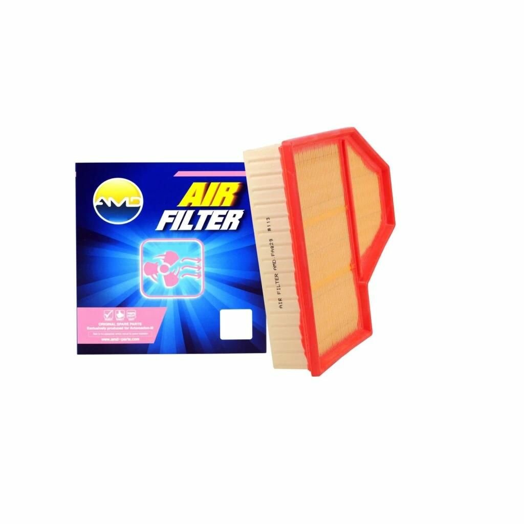 Фильтр воздушный AMD AMD. FA829 13727834714 BMW 5 V E60, E60N S85B50A 507 л. с 2004-2009, 6 II E63, E63N S85B50A 2005-2010 справа