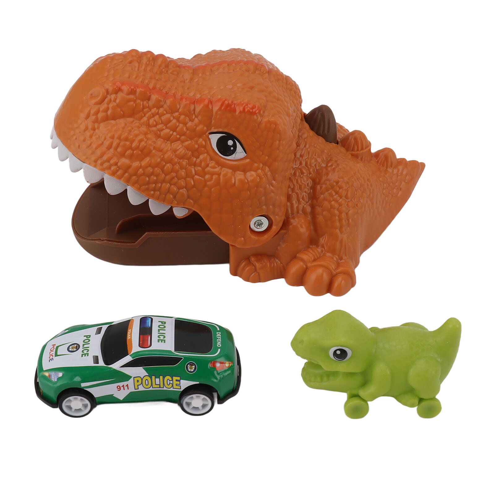 Нажмите Exter Dinosaur Then Toy Dinosaur Toy Car Interactive Game Kids образовательные игрушки мальчики девочки подарок апельсин