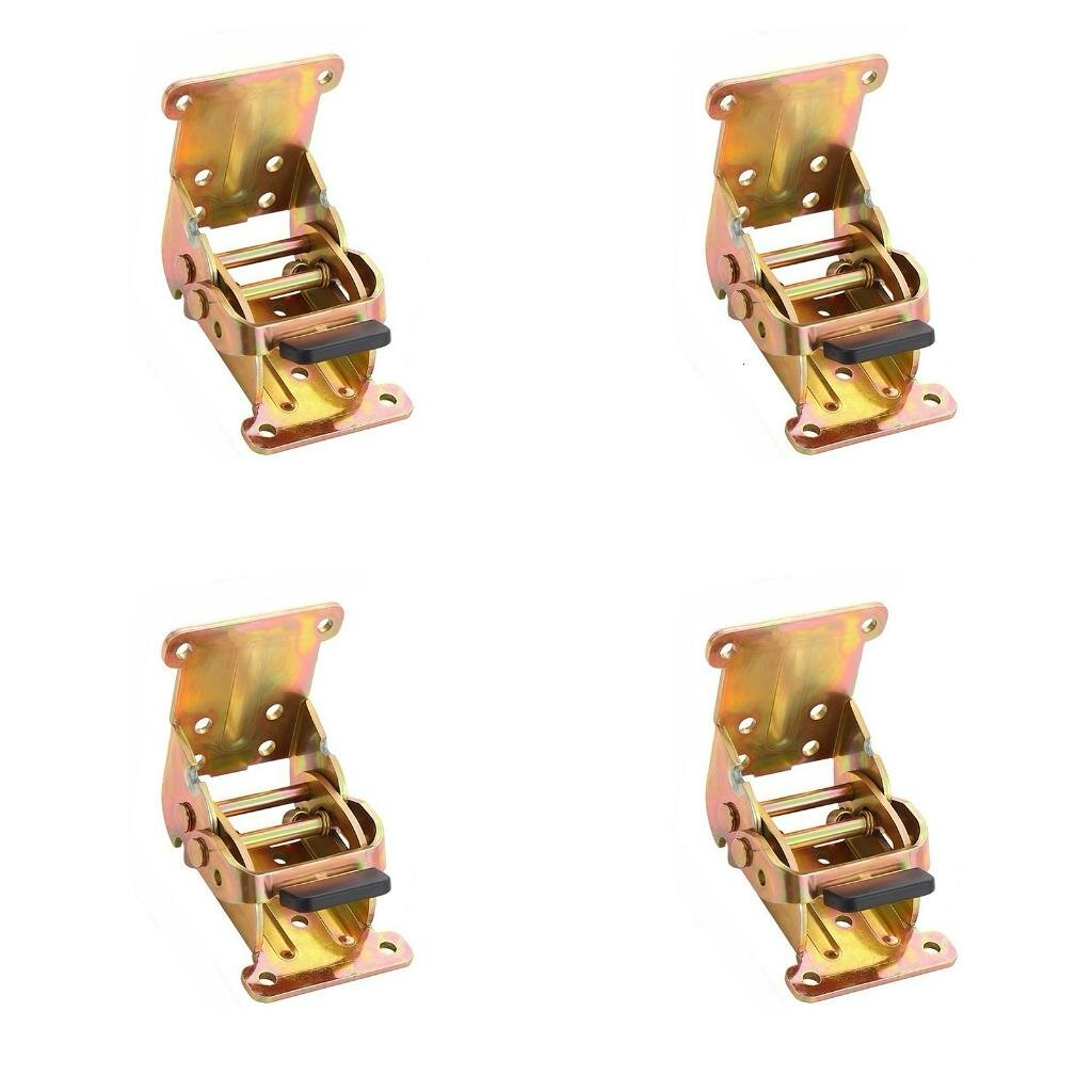 4 шарнира с фиксацией положения, Colored zinc plating