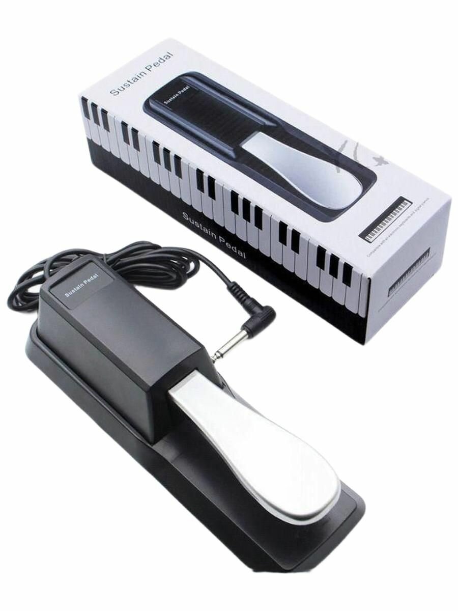 Педаль сустейна универсальная для синтезатора и цифрового пианино