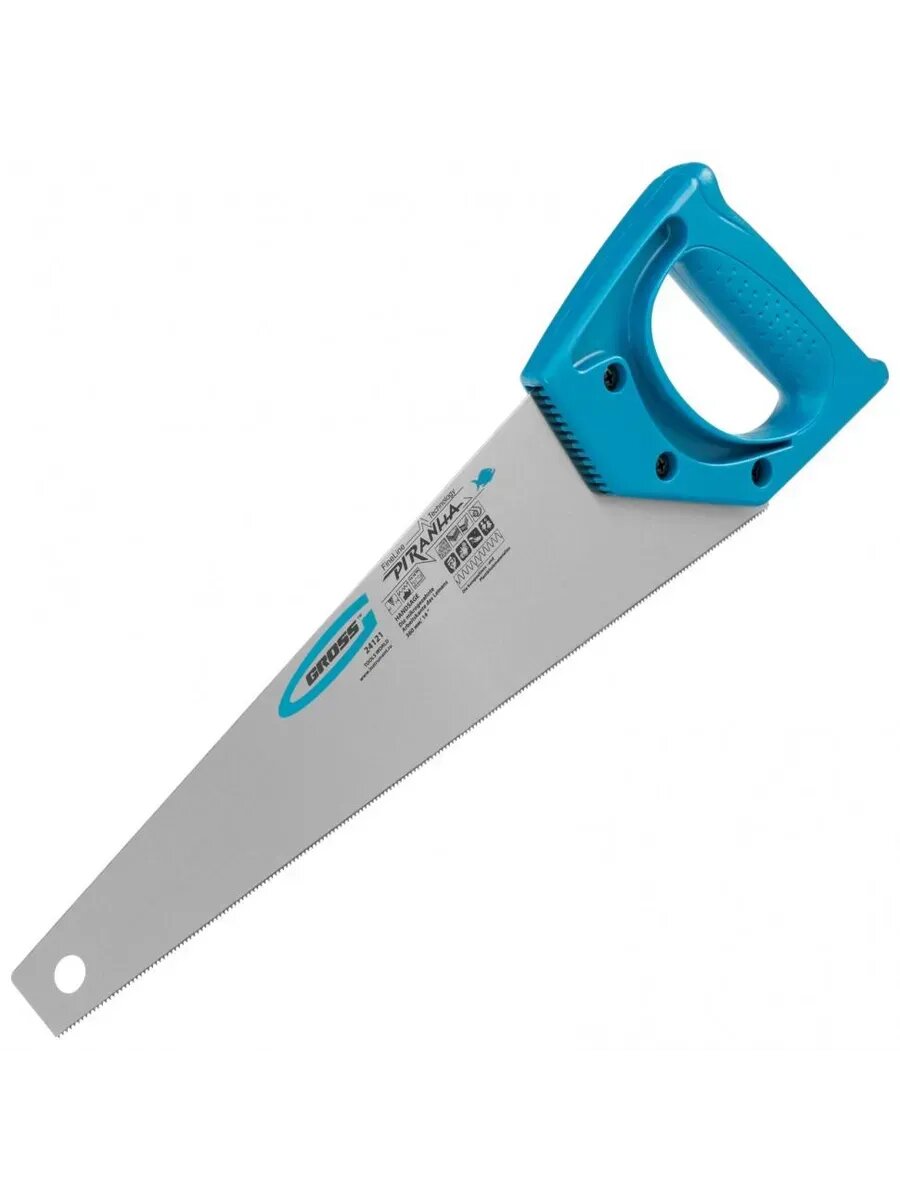 Ножовка по ламинату, 360 мм, 15-16 TPI, зуб 2D, GROSS 24121