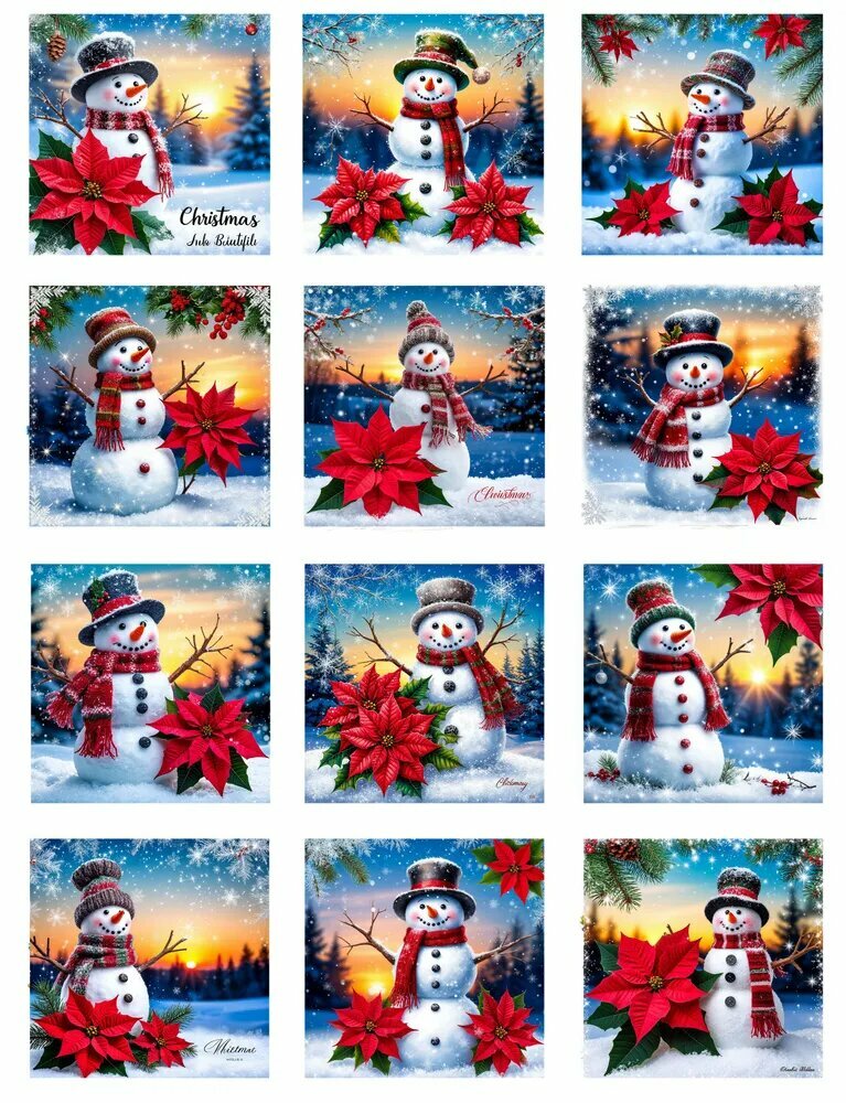 Водорастворимая картинка для мыла А4