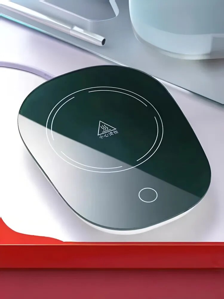 Подставка-подогреватель для кружки Термостатическая чашка, оливковый