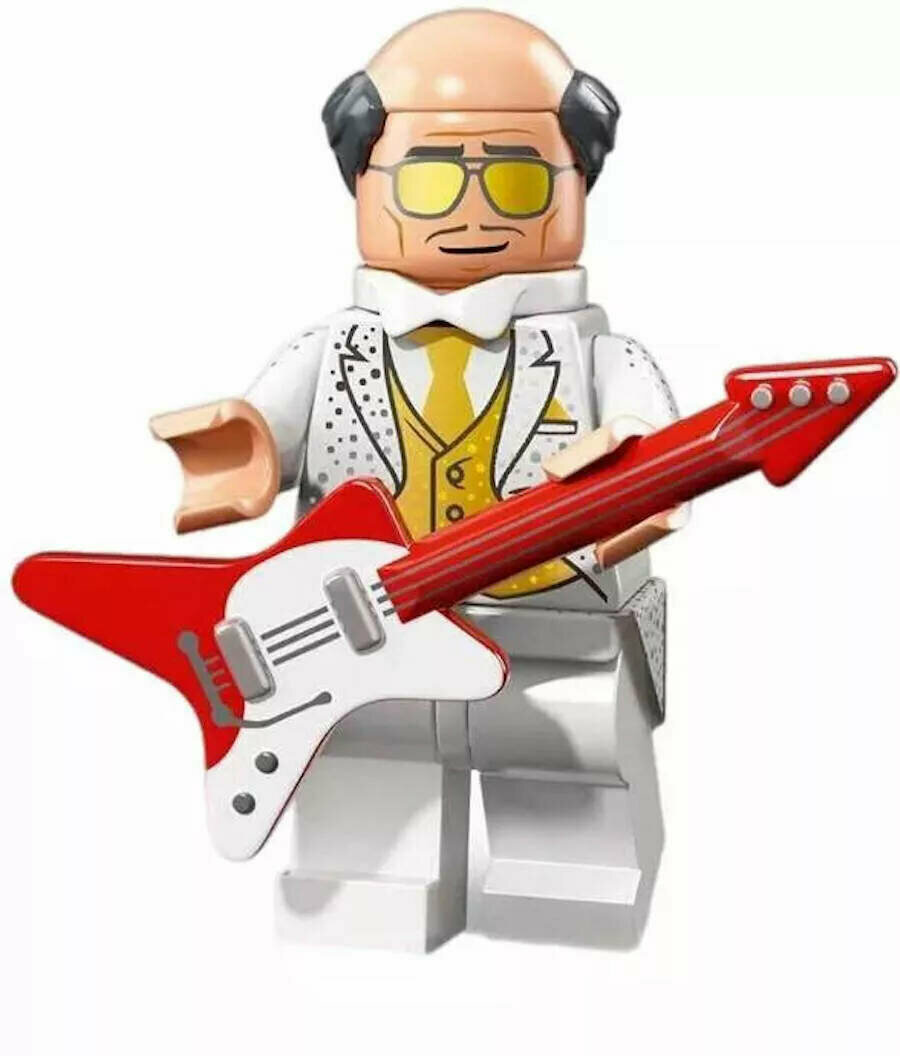 Конструктор LEGO Minifigures 71020-2 Альфред Пенниуорт в стиле диско, 7 деталей, от 5 лет