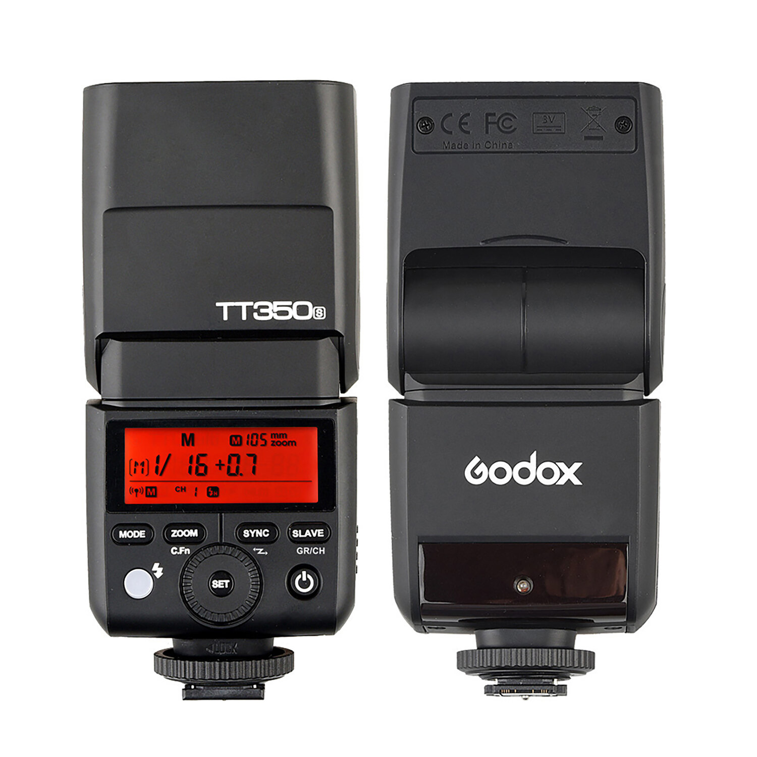 Godox TT350S Mini Portable Speedlite 2.4G Wireless Master & Slave 1/8000S HSS TTL Flash Speedlight для Sony A77II A7RII A7R A58 A99 ILCE6000L RX10 Mirrorless ILDC Camera с GN36, 24-105mm, 16 каналов, 3 группами, 0.1-2.2s recycle time, 22 шагами мощности