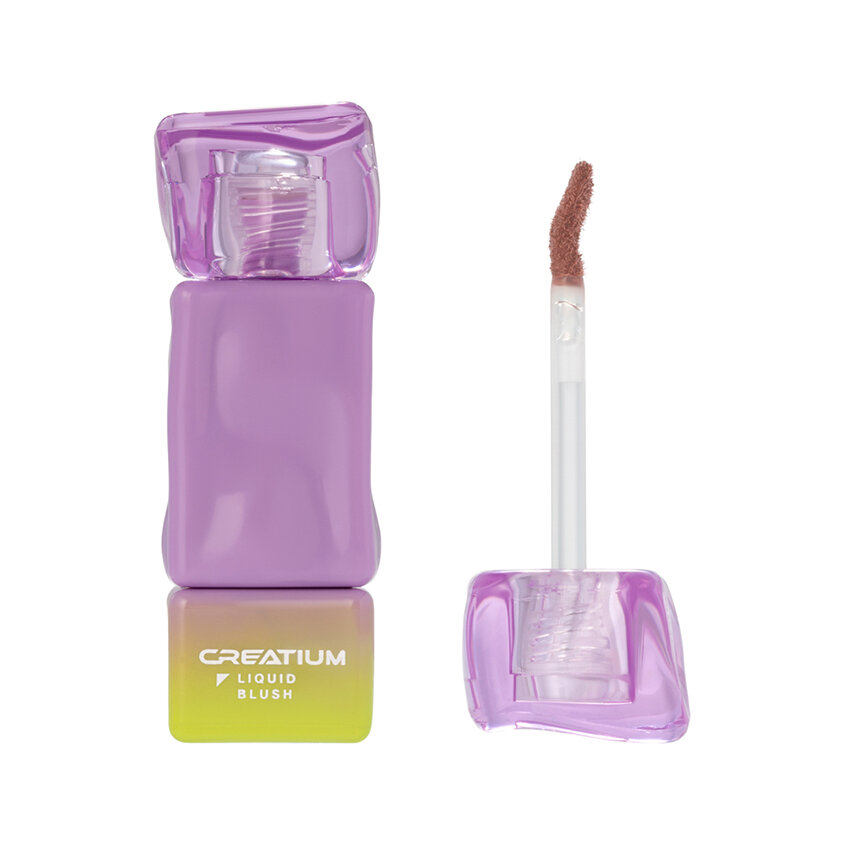 Румяна для лица INFLUENCE BEAUTY CREATIUM жидкие c гелевой текстурой тон 01 SSD blush