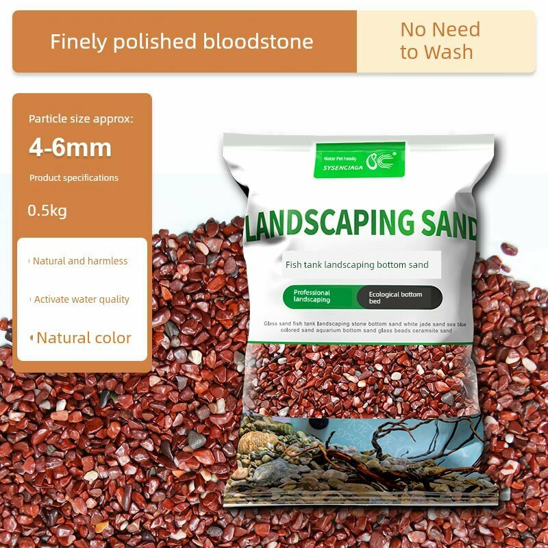 Стеклянный песок для аквариума, ландшафтный декор, песок для дна аквариума, белый нефритовый песок, кристаллический