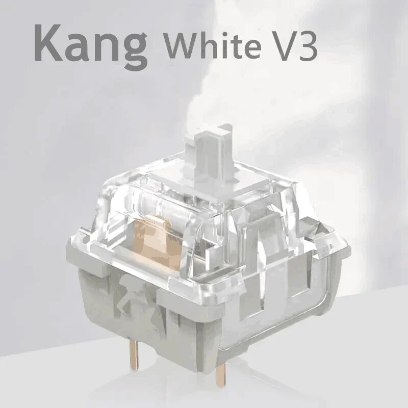 Механические переключатели Kang White V3 3Pin RGB, 70 PCS