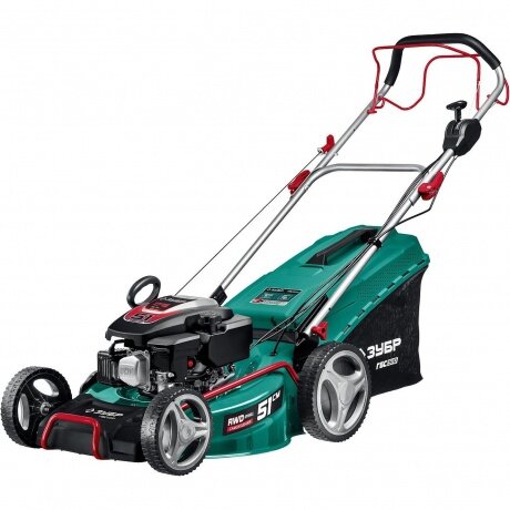 Газонокосилка бензиновая самоходная ЗУБР 510 мм 6.5 л. с. ГБС-510