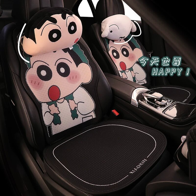 Два сиденья Shinchan плюс подушки Shinchan и Shiro (по 1 шт.) для автомобильных сидений