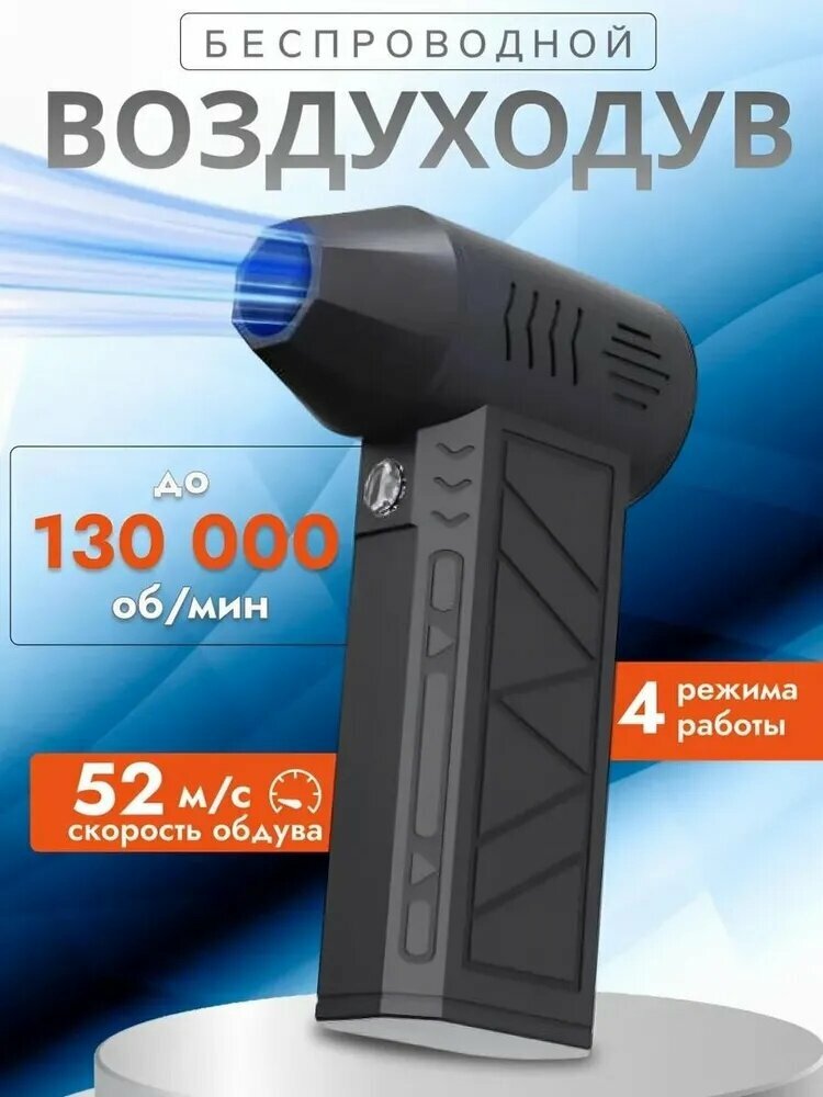 Воздуходувка портативная/мини компрессор для продувки
