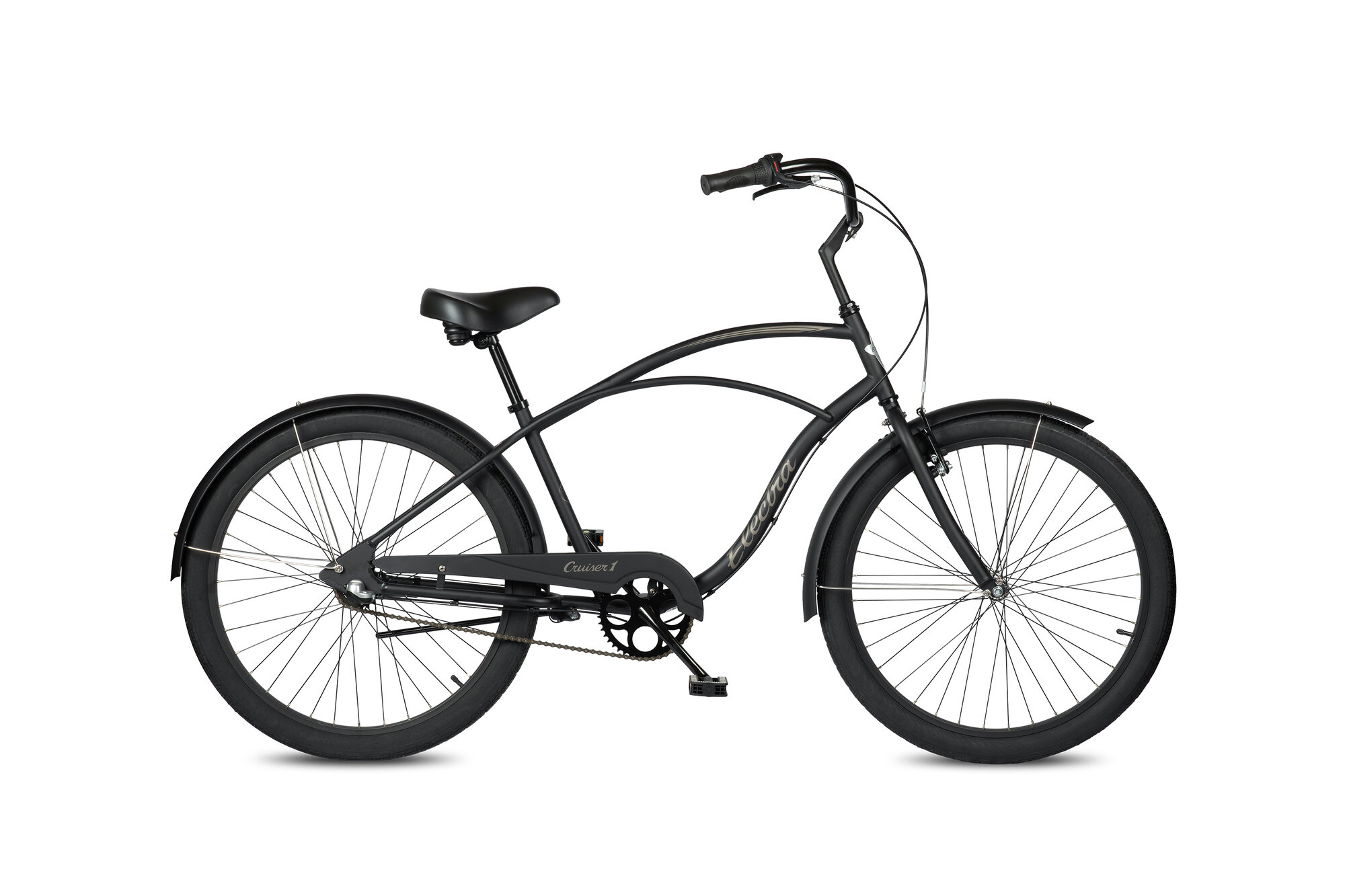 Велосипед городской круизер Electra Cruiser 3 Step Over Black