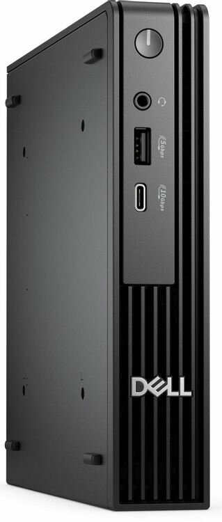 Неттоп Dell Pro QCM1250 Micro Intel Core i5 14500T, DDR5 16ГБ, 512ГБ SSD, Intel UHD Graphics 770, Windows 11 Pro, черный DPM-5811