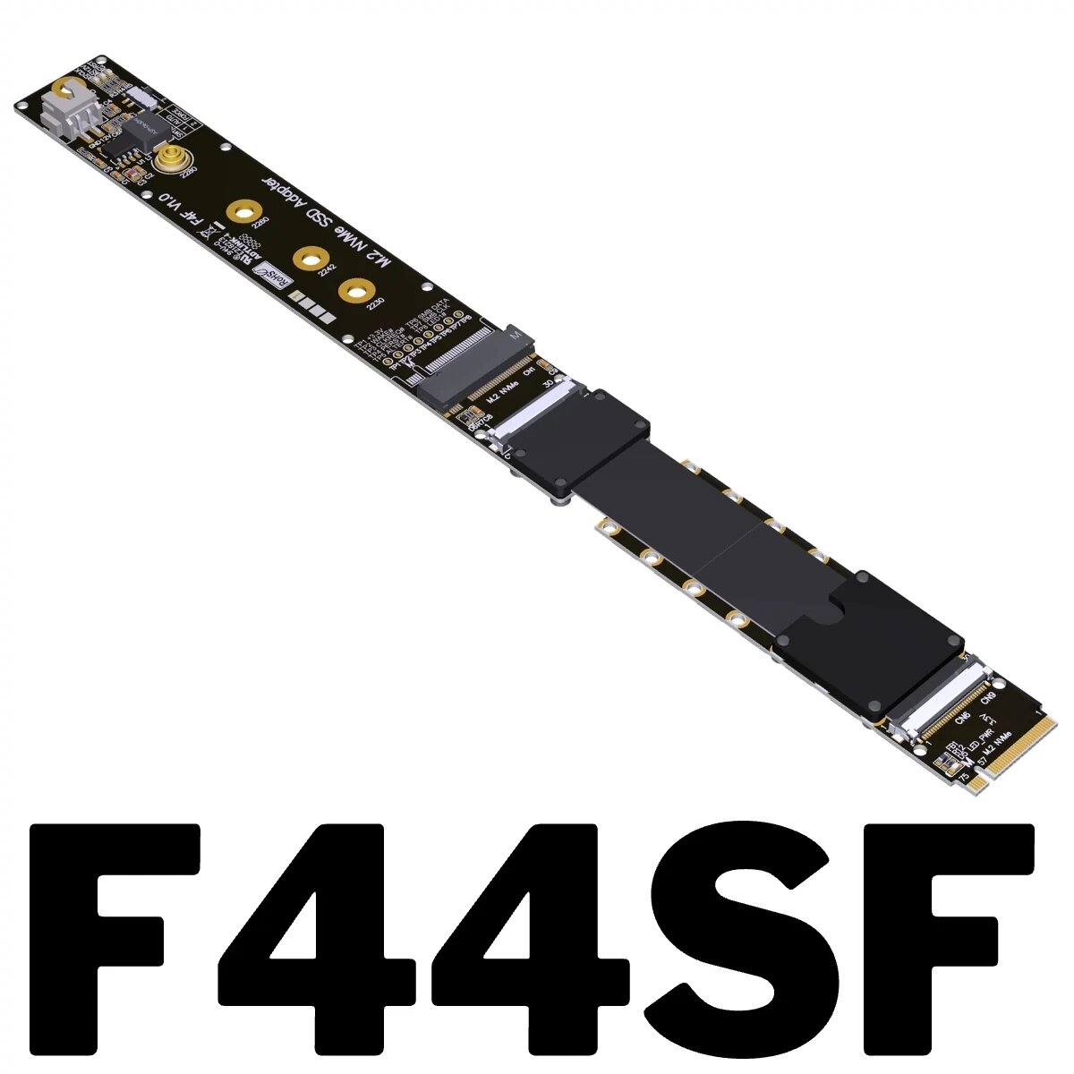 Кабель удлинитель ADT-Link M.2 NVMe SSD F44SF 25cm
