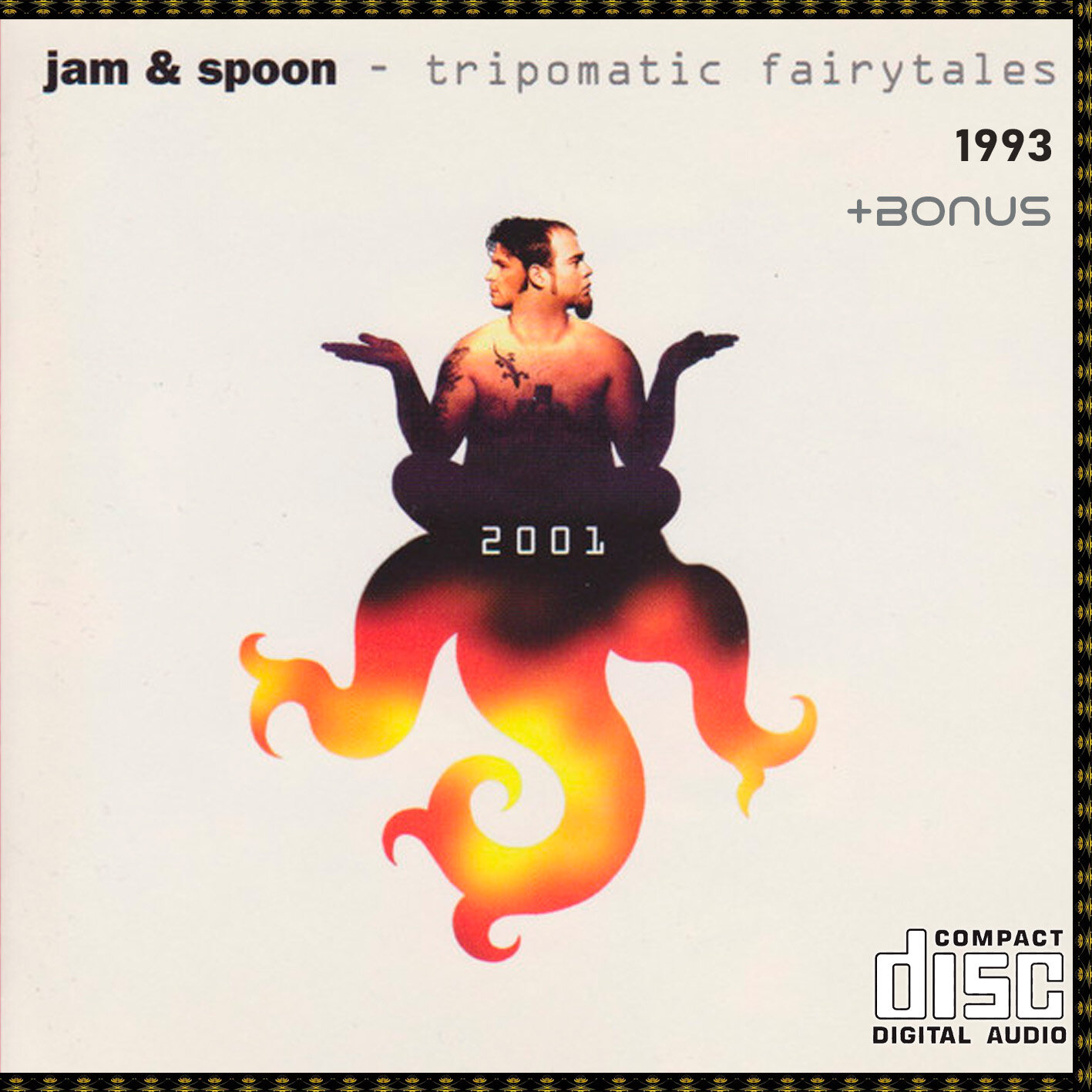 Jam & Spoon - Tripomatic Fairytales 2001 (1993) + Bonus (легенда 90х) (запись на CD-R)