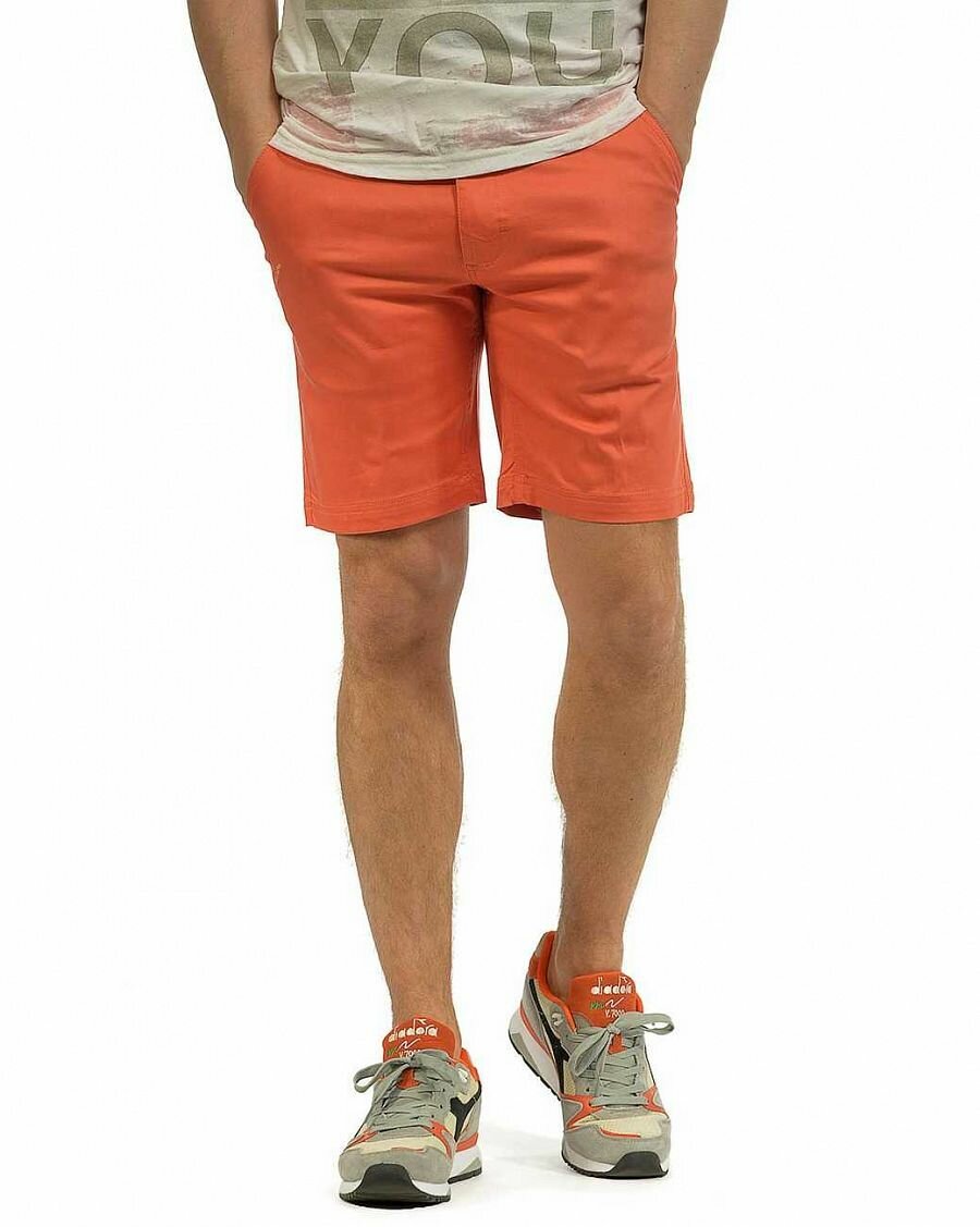 Шорты бермуды Carhartt Johnson Short Dexter Cotton Twill Leather Blue 29