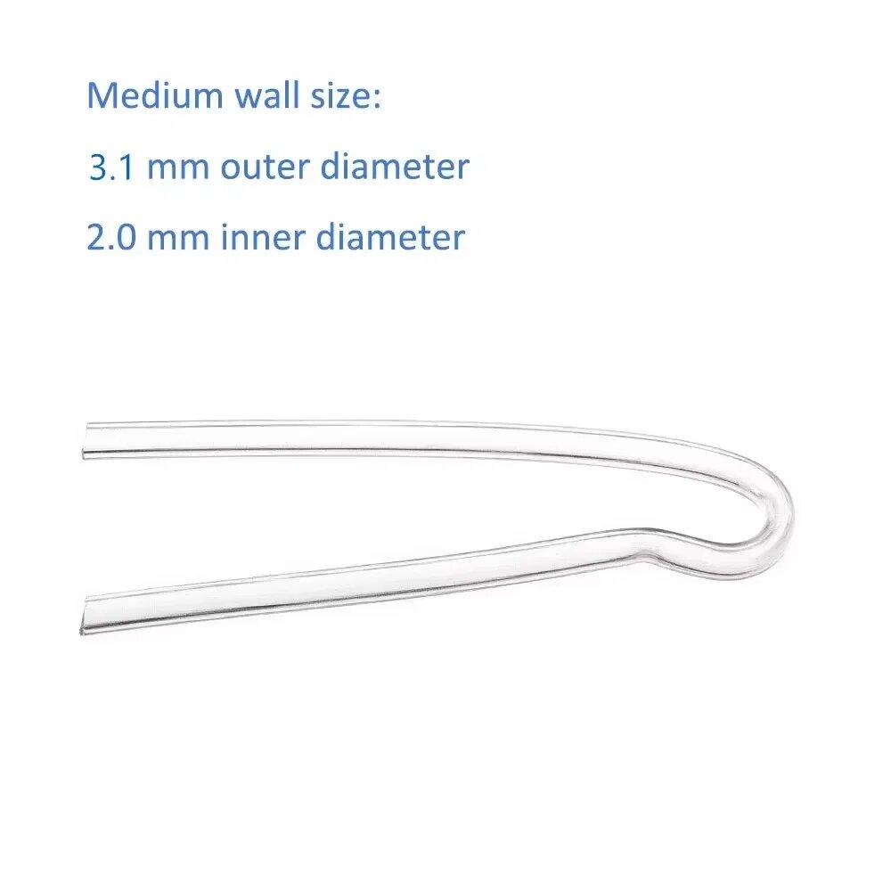 Трубки для слуховых аппаратов, 3.1x2.0 mm, прозрачные
