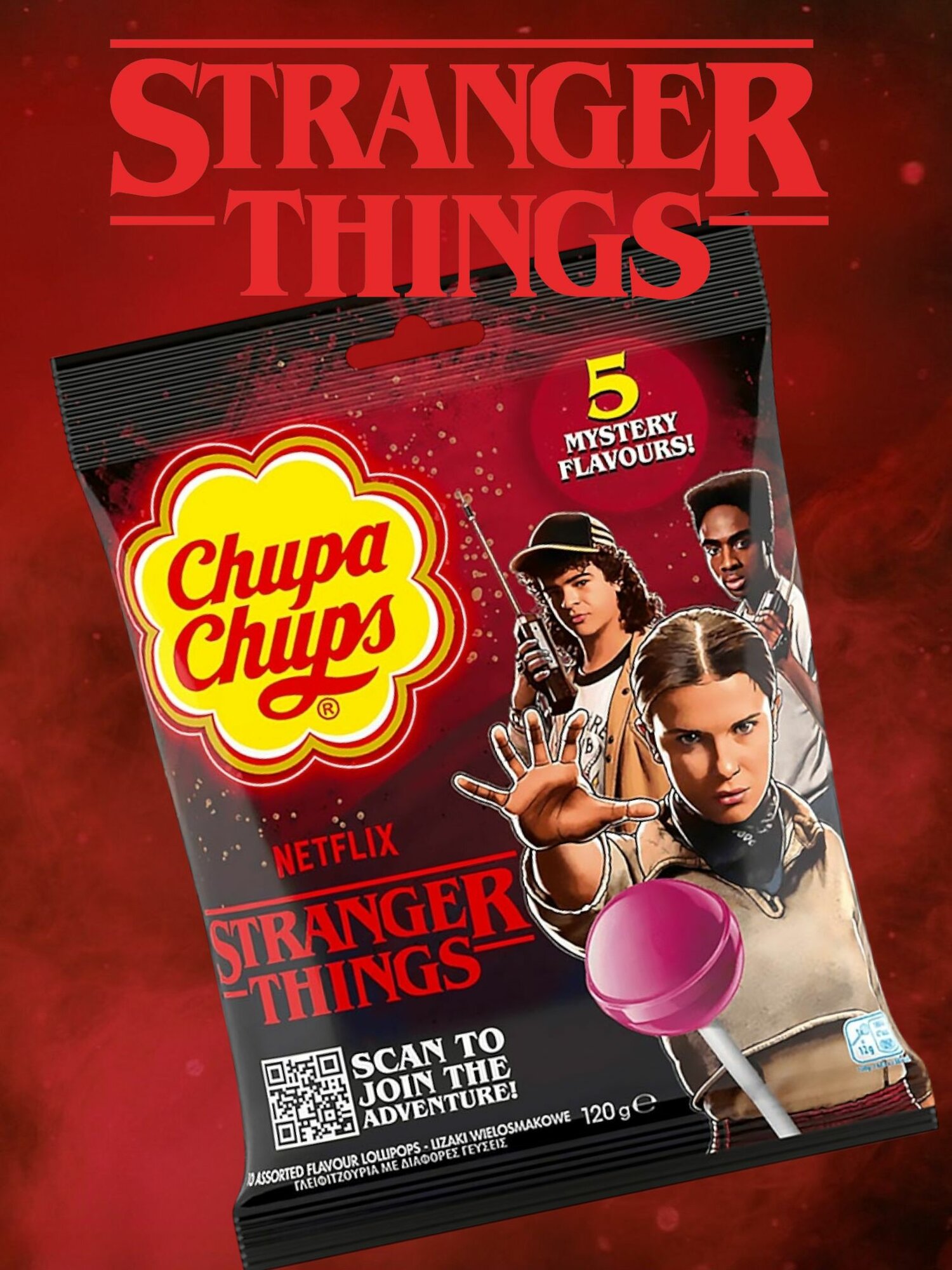 Chupa Chups Очень Странные дела 5 вкусов