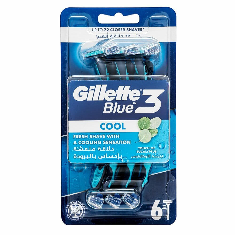 Бритва Gillette Blue3 Cool 6 pcs