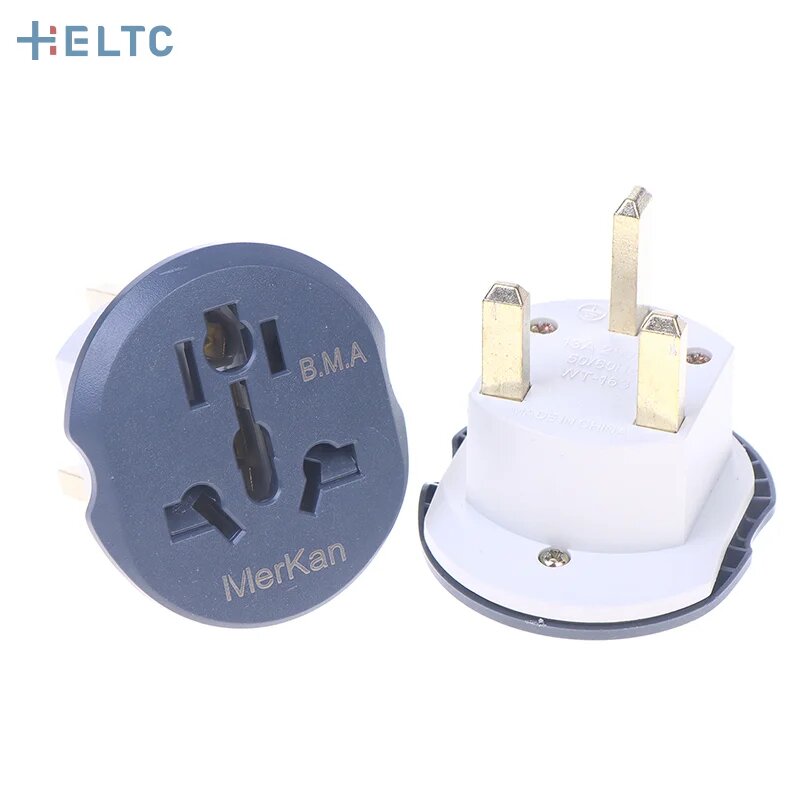 Адаптер вилки JETTING для Великобритании, 2шт