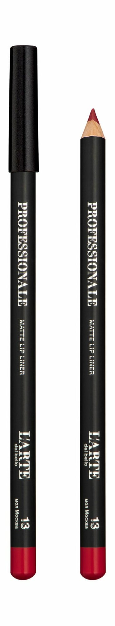 L'Arte del bello Professionale Matte Lip Liner Карандаш для губ 13 Моя Москва 46113 мл/гр