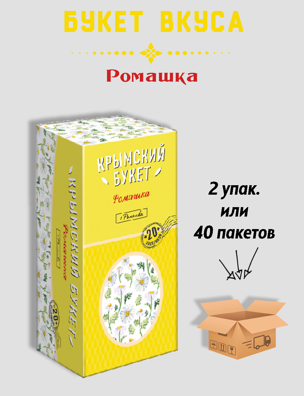 Чай Фитосбор Ромашка