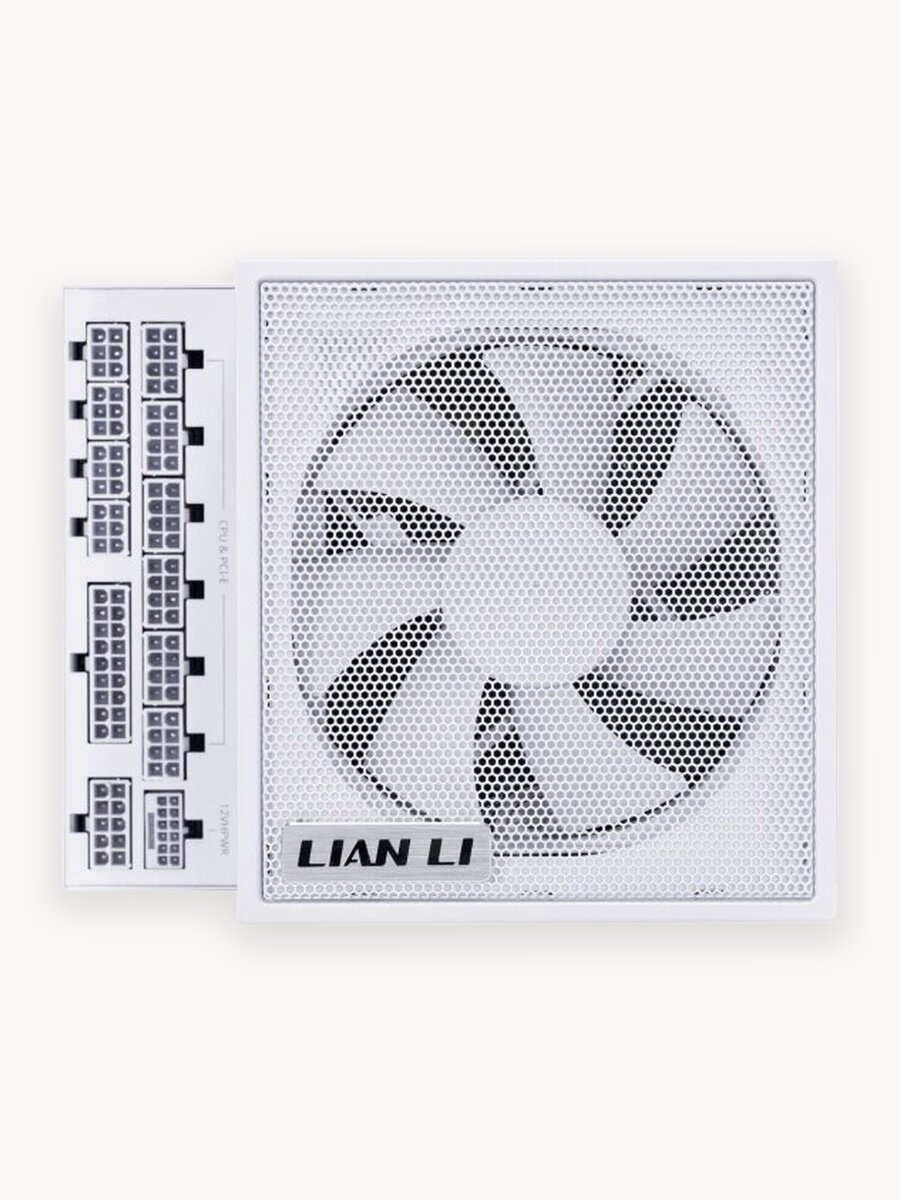 Блок питания Lian LI EDGE, 1000W, 80+ Platinum, ATX3.1 (EG1000) белый