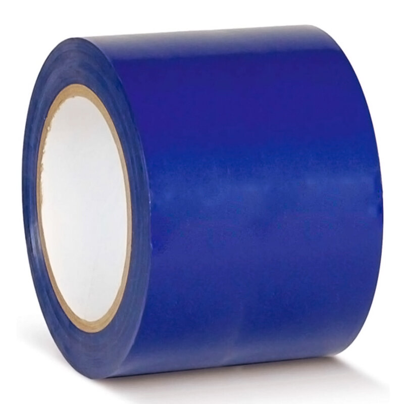 Набор Лента Vell Standart для разметки самоклеящаяся, ПВХ, 75мм х 33м х 0.15мм, синий {315910} (3 шт)