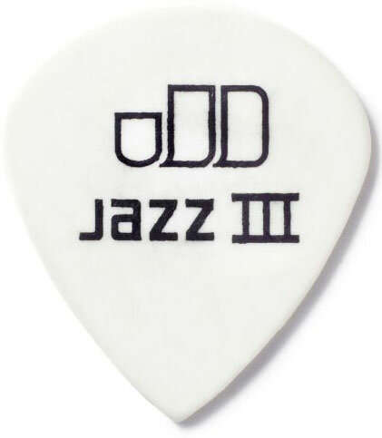Медиатор Dunlop 478R1.35 Tortex Jazz III White Cabinet, 1.35 мм, 1 шт.