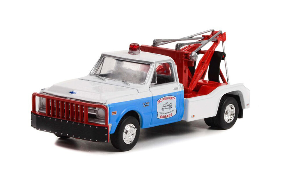Модель коллекционная GREENLIGHT Chevrolet C-30 эвакуатор hazzard county garage 1969 (длина модели 6-10 см)